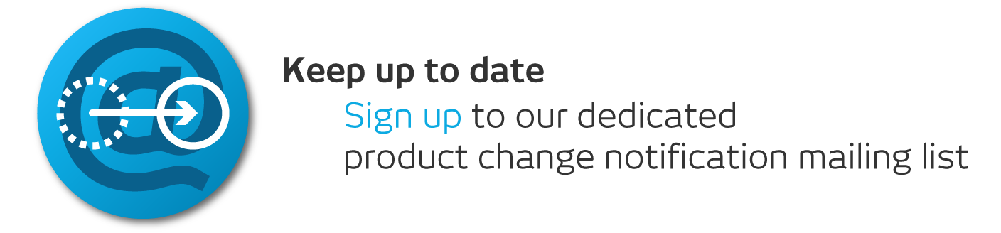 Product Change Notifications